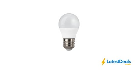 TCP LED Globe 40W ES Warm Non Dimmable Light Bulb 2 Pack 2 At Homebase
