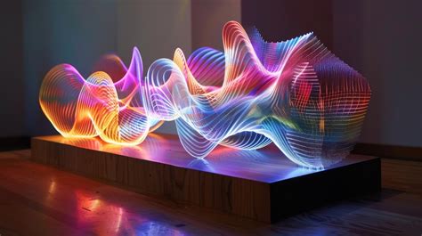 Kinetic Light Sculptures Sculptures That Emit Kinetic Light Where The