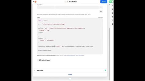 how to connect zapier with the ocr api 3 by techsupport ocr space