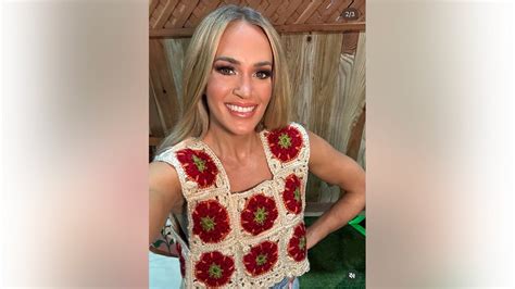 Carrie Underwood Reveals Granny Hobbies Include Crocheting Baking