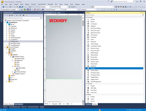 Twincat Hmi Your First Project Project Upload Server Config Hello Twincat