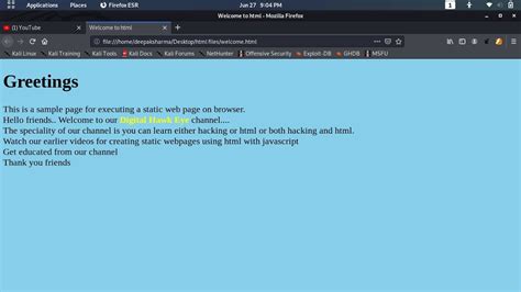 Learn Html From Basics For Beginners Youtube