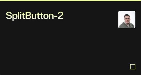 SplitButton Codesandbox