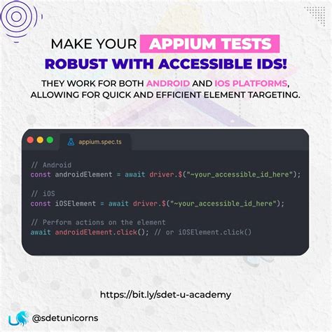 Sdet Unicorns On Linkedin Appium Softwaretesting Testautomation