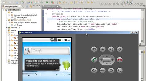 android 3 programming tutorial user interface java versus xml youtube