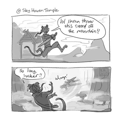 Skyrim Comics Lydia
