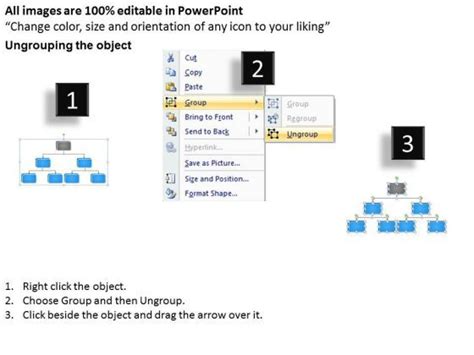 Hierechy With Three Stages For Business Process Ppt Bar Plan Sample