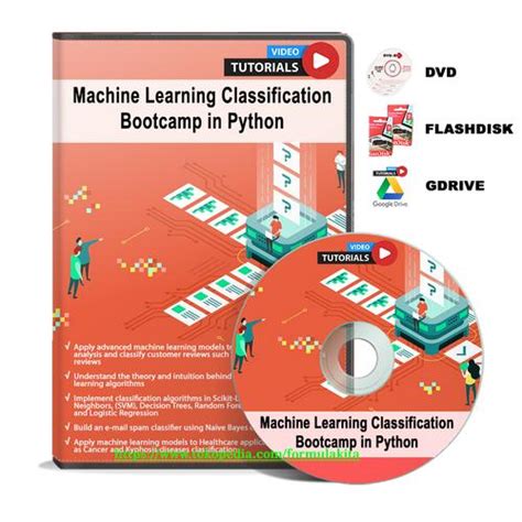 jual video tutorial machine learning classification bootcamp in python