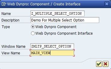 Multiple Select Options In WebDynpro ABAP SAP Community