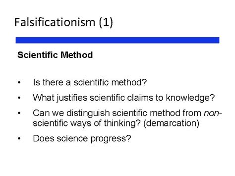 Karl Popper Popper Replaces Induction With Falsification Science