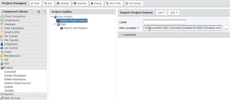 Using Snippets To Share Project Logic Tutorial