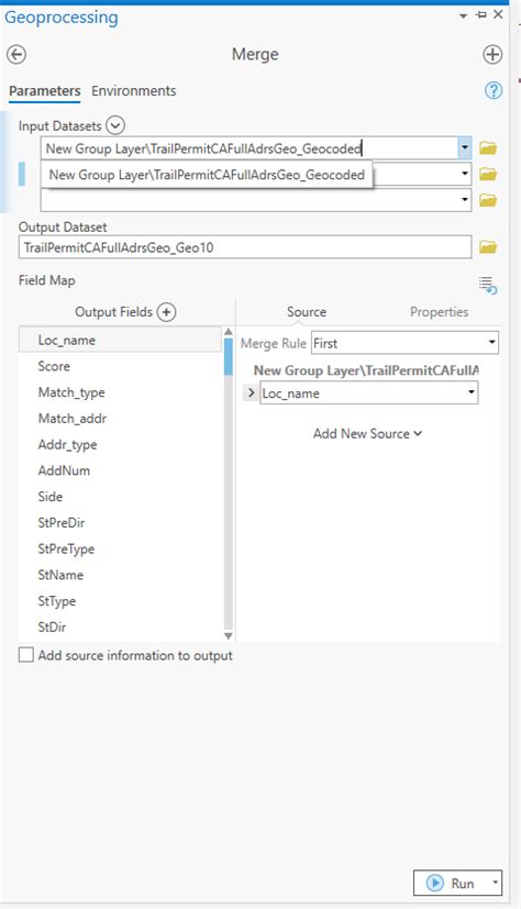 Solved Not Able To Merge The Layers Of Point Data Only O Esri Community