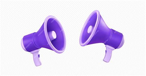 3d 렌더링 벡터 현실적인 시끄러운 스피커 개체 무료 벡터