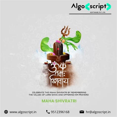 Algoscript Software Pvt Ltd On Linkedin Mahashivratri2024 Mahashivratriblessings