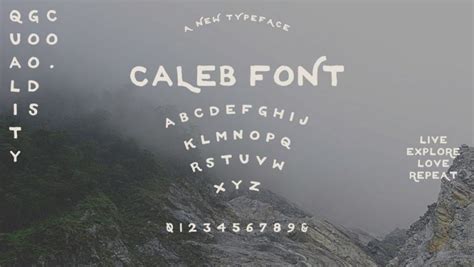 caleb font › fontesk