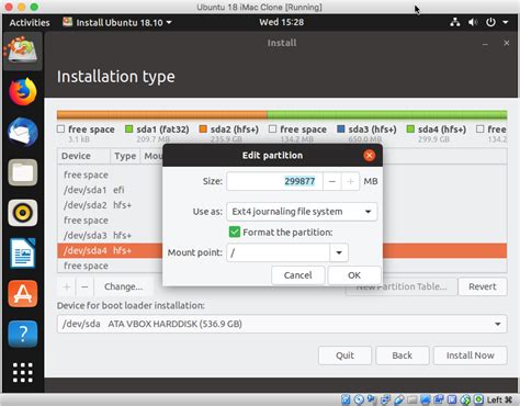 Partitioning Ubuntu 1804 Installation Ask Ubuntu