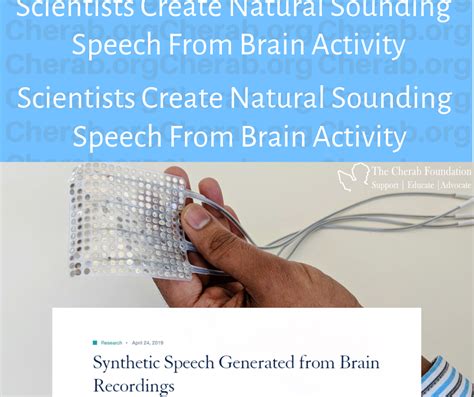 Scientists Create Natural Sounding Speech From Brain Activity