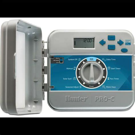Hunter Pro C Pc 400 Indoor Outdoor Modular 4 Station Controller Pc400 Big Irrigation Supply