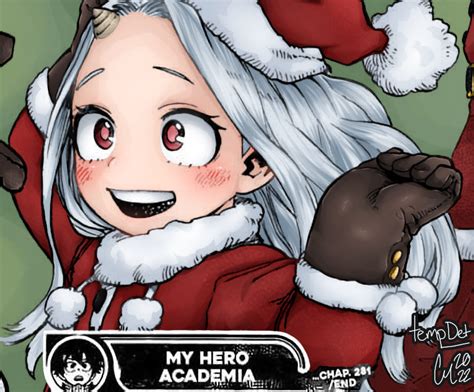 I Colored A Christmas Eri Manga Panel Bokunoheroacademia