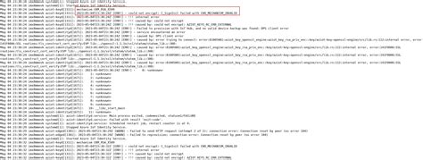 Iot Edge Runtime Takes A Long Time To Cycle Through Signing Mechanisms Before Giving Up And
