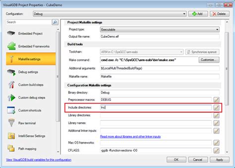 Using Stm32cubemx Startup Code Generator With Visualgdb Common Problems With Gpdsc Files