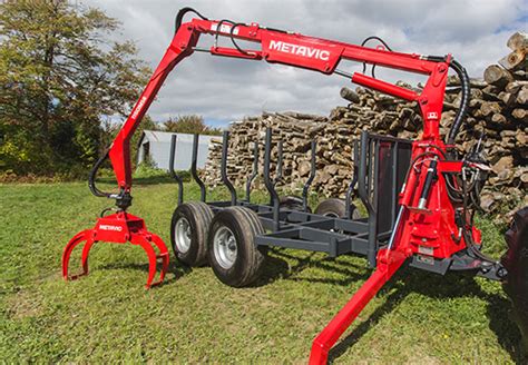 Metavic Log Loaders Designed In Quebec