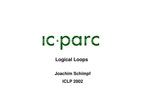 Ppt Logical Loops Powerpoint Presentation Free Download Id579169