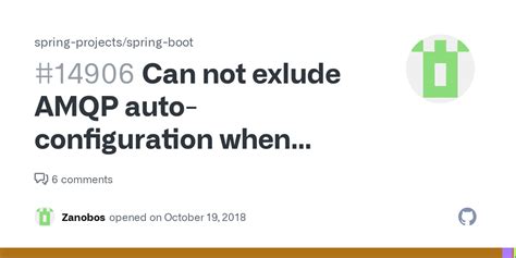 Can Not Exlude Amqp Auto Configuration When Using Spring Cloud Starter
