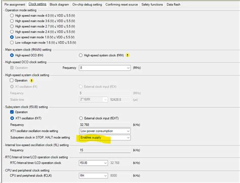 No Waking Up From Stop Mode Rl78 L13 Forum Rl78 Mcu Renesas Engineering Community