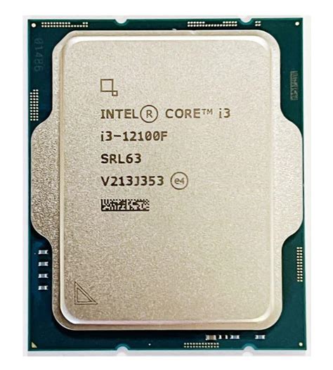 ᐉ Процесор Intel Core i3 12100F BX8071512100F s1700 8T 4,3 ГГц • Краща ...