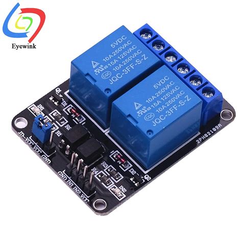 Escudo De M Dulo De Rel De 2 Canales Para Arduino ARM PIC AVR DSP Electronic
