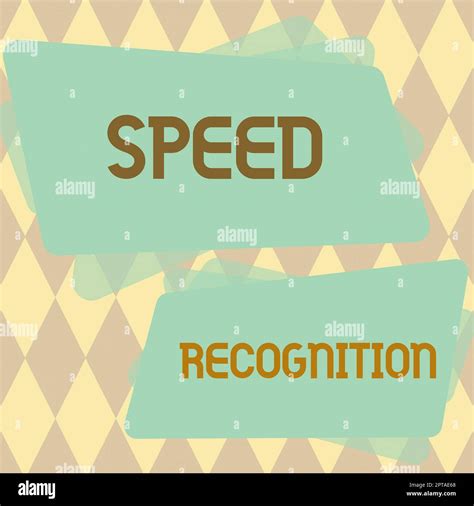 Sign Displaying Speed Recognition Business Showcase Temperate Season