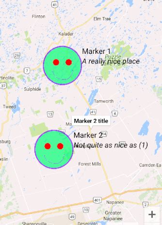 Java How To Show All Marker Labels In Google Maps Simultaenously Stack Overflow