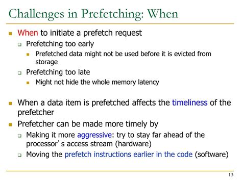 Computer Architecture Lecture Prefetching Ppt Download