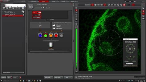 Software Controlled Motorized Rotator For Microscopic Cameras Vivanto
