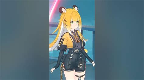 귀여운 귤복복 인게임 디자인 [젠레스 존 제로] Youtube