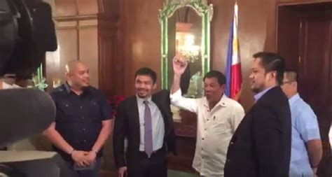 Duterte To Watch Pacquiao Fight Meet Mahathir Mohamad In Malaysia