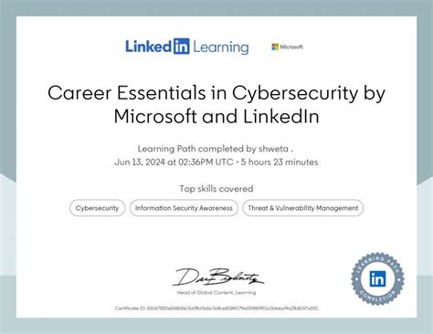 Shweta On Linkedin Threatvulnerabilitymanagement