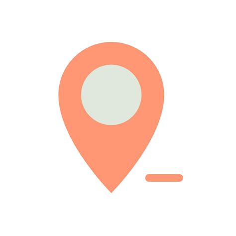 Remove Pin From Map Flat Color Ui Icon Unpin Location Delete Destination Gps Navigation