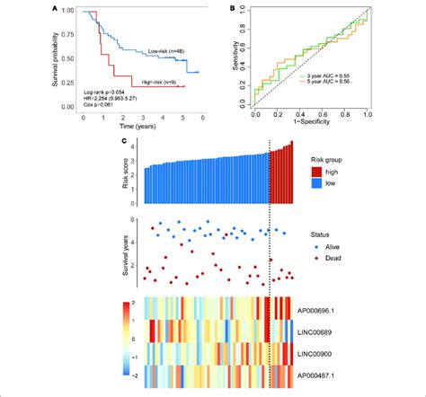 Validation Of The Tlr Induced Four Lncrna Signature In The Internal