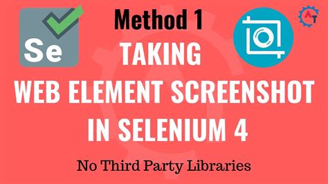How To Capture Webelement Screenshot In Selenium Webdriver Interview Question Method 1