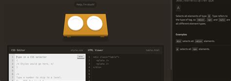 CSS Selectors Game MMP Web Design