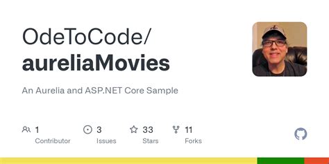 GitHub OdeToCode AureliaMovies An Aurelia And ASP NET Core Sample