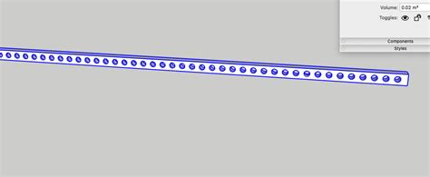 Array Existing Hole Pro Sketchup Community