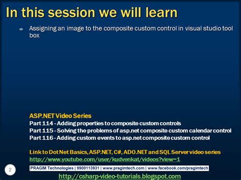 Sql Server Net And C Video Tutorial Part 117 Assigning An Image To The Composite Custom