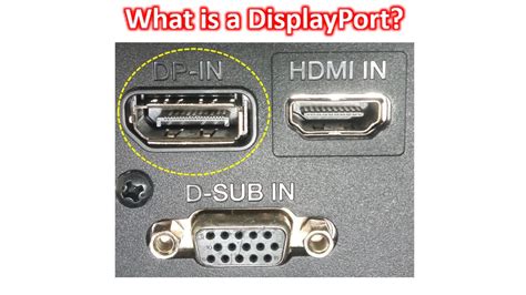What Is A DisplayPort Johnson S Techworld