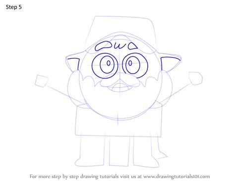 How To Draw Kelvin Whistler From Ollies Pack Ollies Pack Step By Step