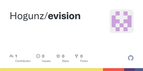 github hogunz evision