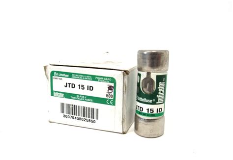 BOX OF 8 NEW LITTELFUSE JTD 15 ID FUSES JTD15ID SB Industrial Supply Inc