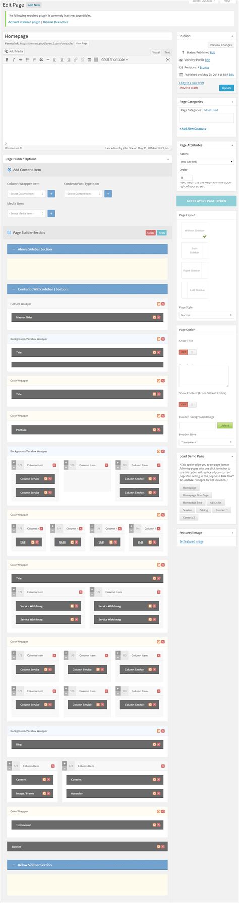 Versatile Responsive Multi Purpose Wordpress By Goodlayers Themeforest